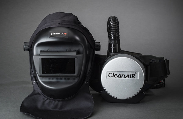Welding helmets for Clean Air PAPR