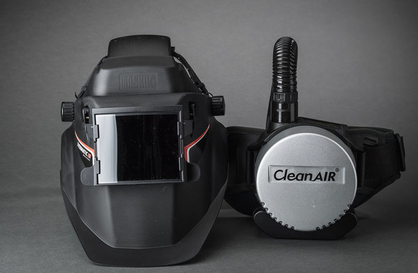 Welding helmets for Clean Air PAPR